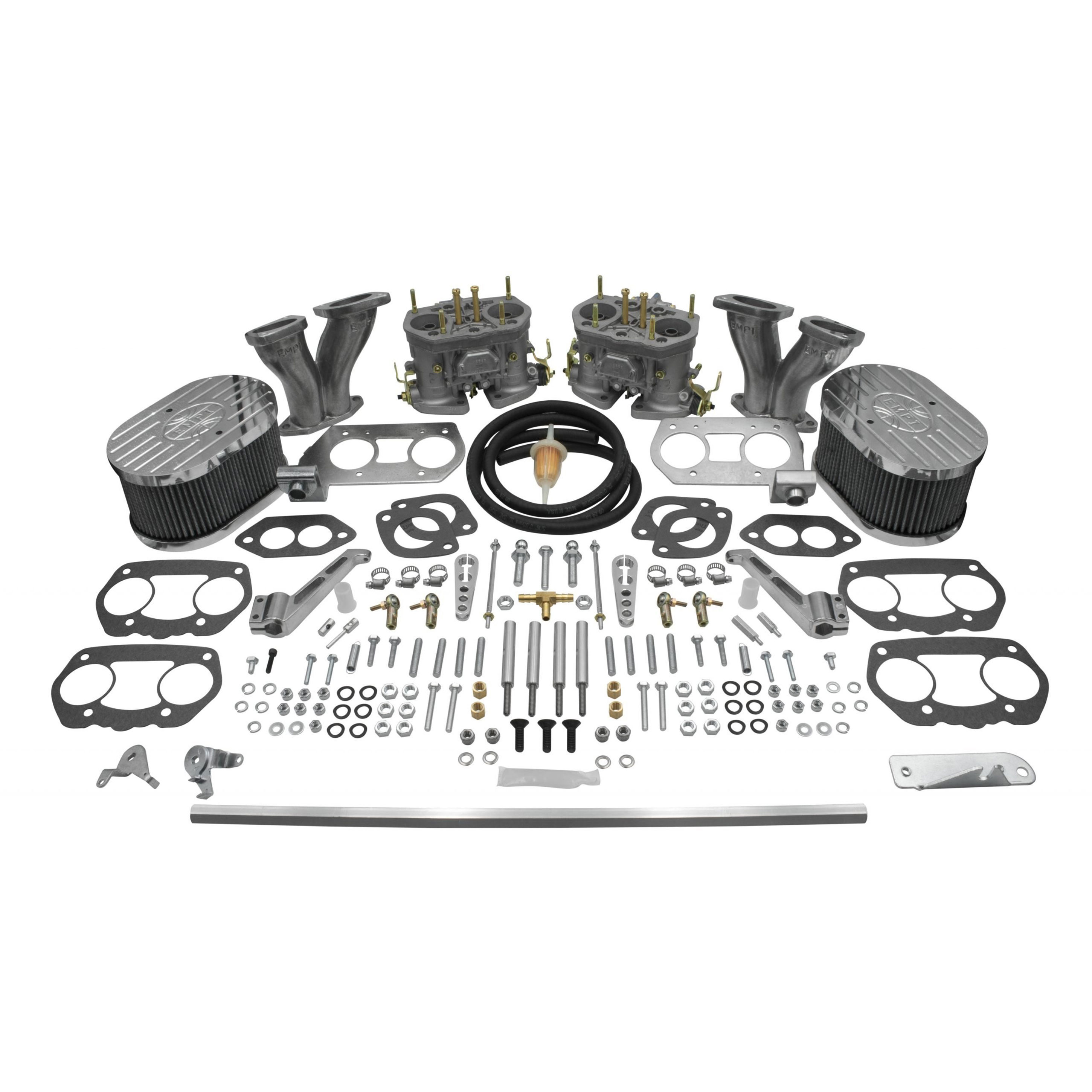 Air Cooled VW 1971-1979 Deluxe Dual Carburetor 40 IDF Weber Kit 1500cc ...