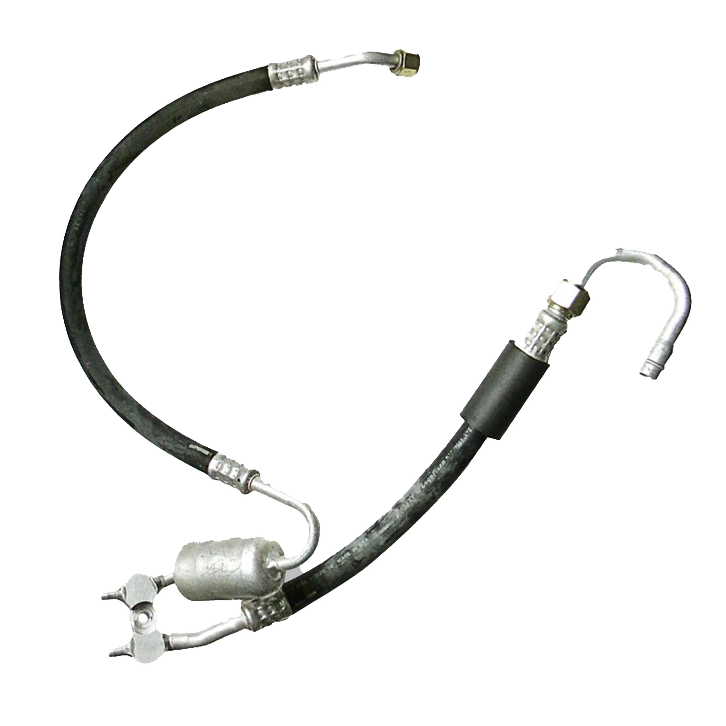 1969-1972 Corvette C3 A/C Compressor Hose Assembly with Muffler - Small ...