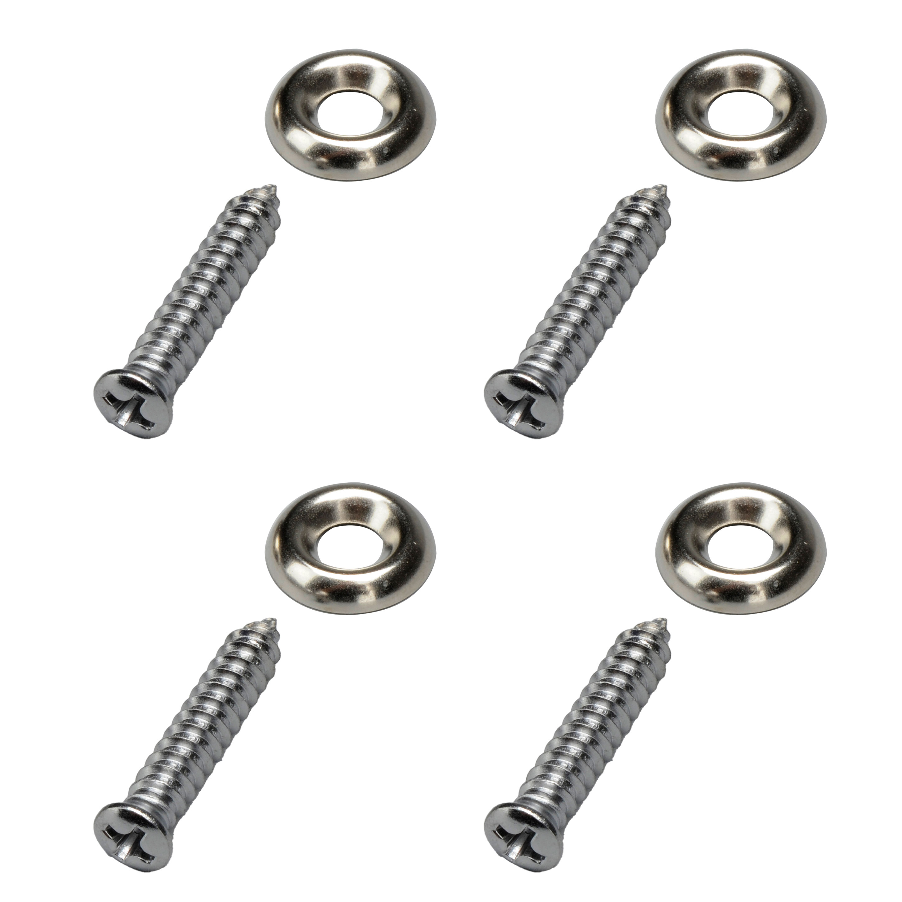 1968-1977 Corvette Door Panel Mounting 8 Piece Screw Kit - 4751359