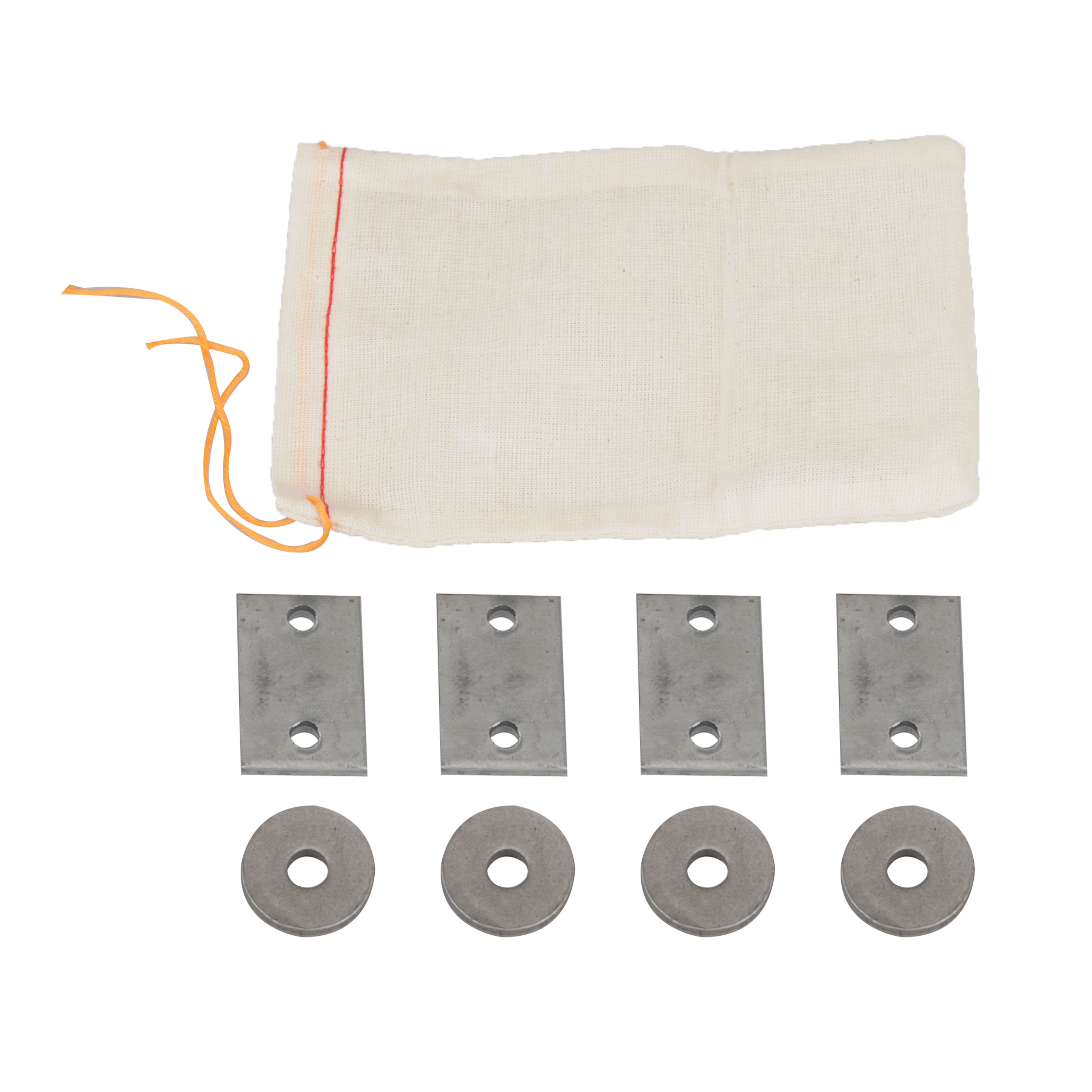 1968-1969 Corvette Seat Adjustment Shims Round and Rectangular with Bag ...