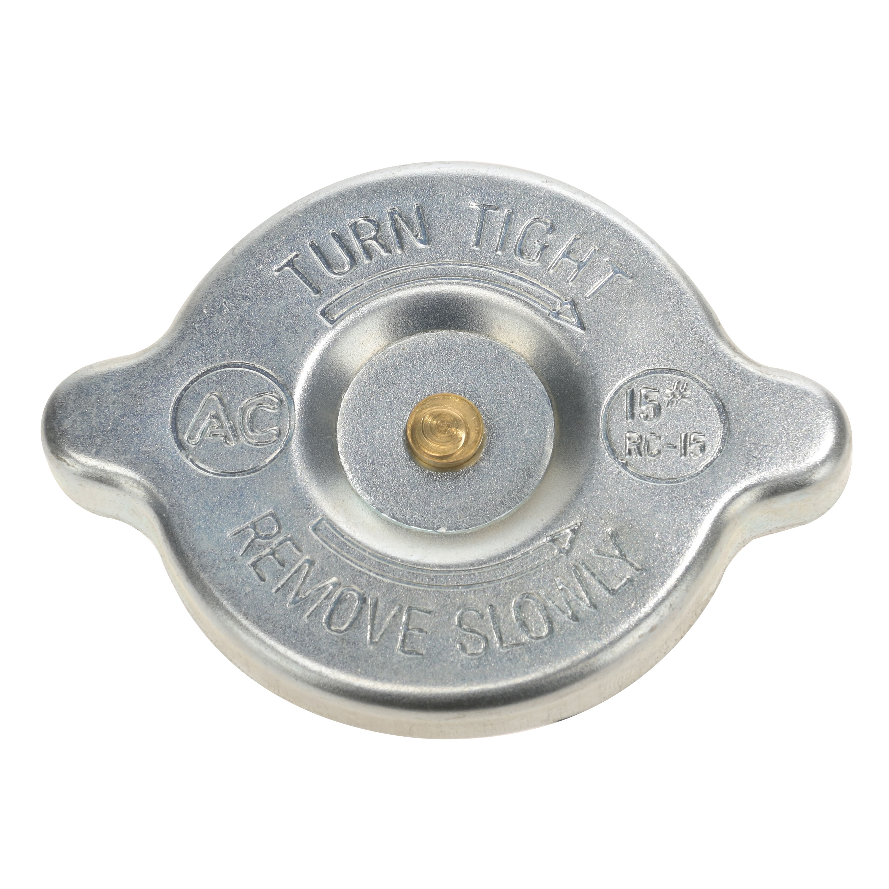 1964-1972 Corvette Radiator Cap RC15 15# Correct Flat Rivet - 861050