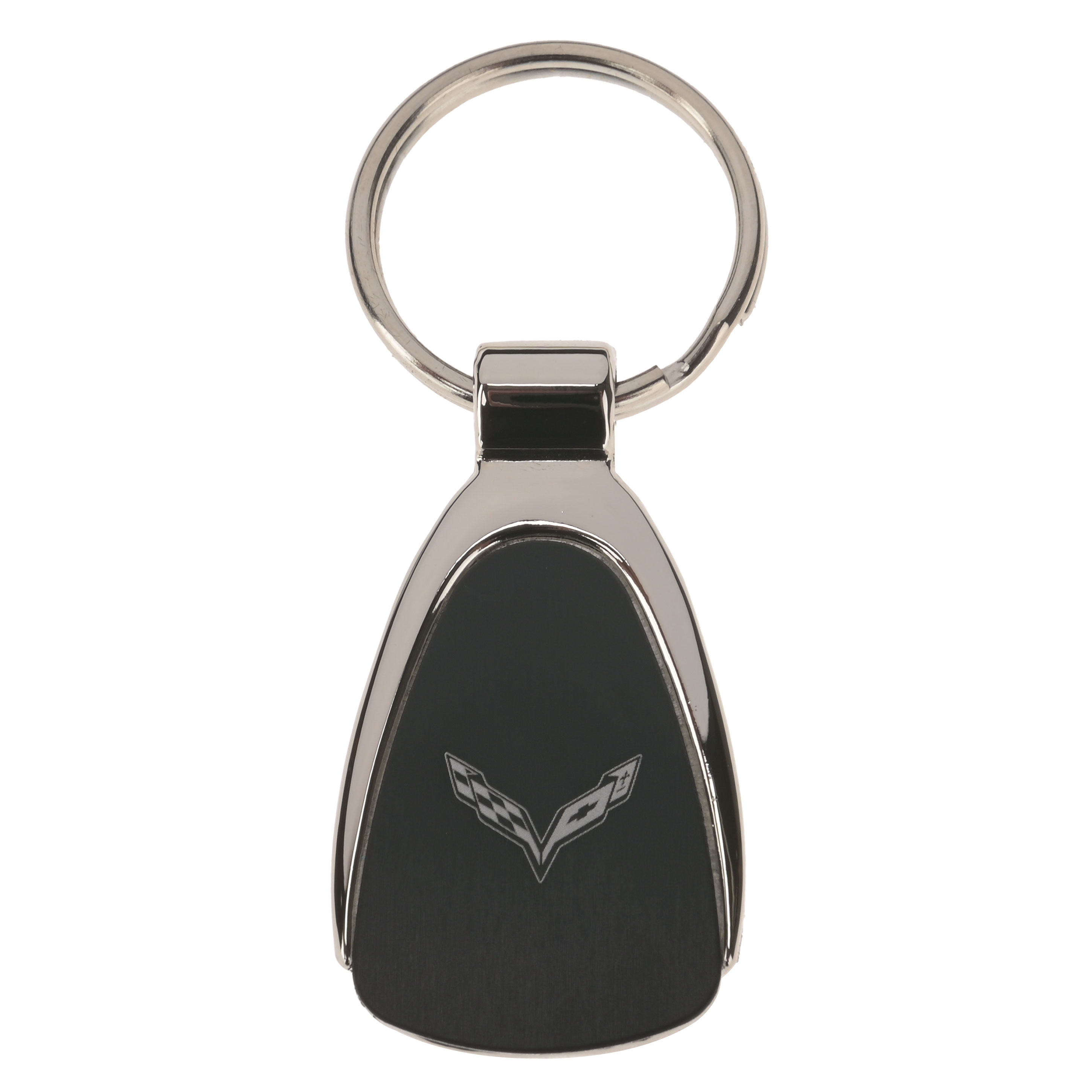 2014-2019 Corvette C7 Black Teardrop Keychain