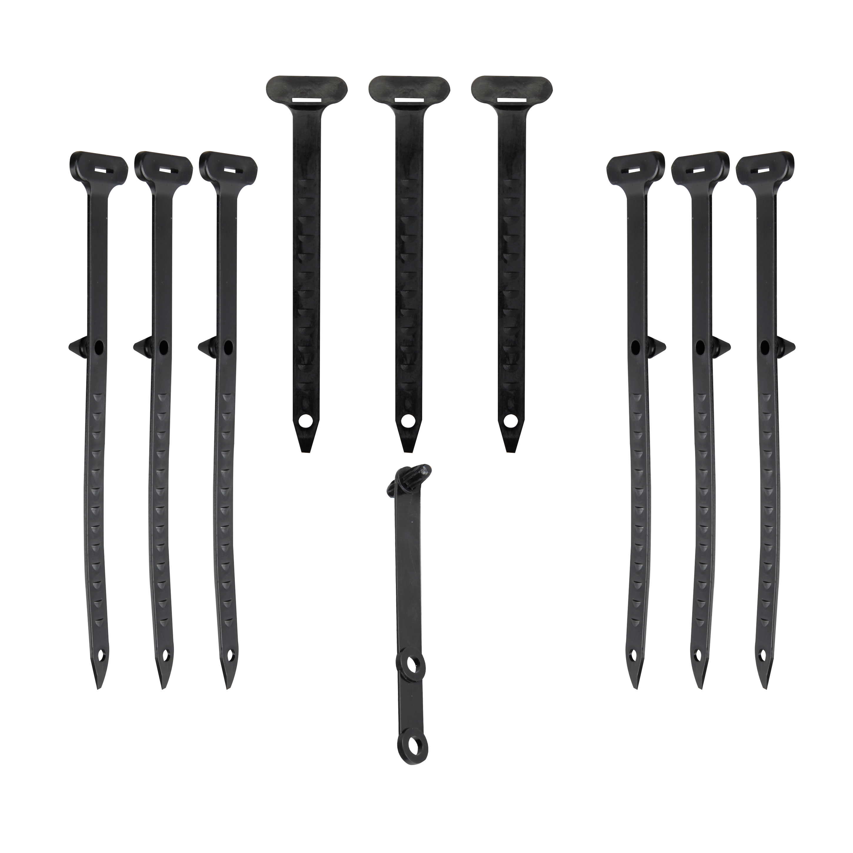 1972 Corvette Engine Compartment Nylon Tie Straps 10 Piece Kit All ...