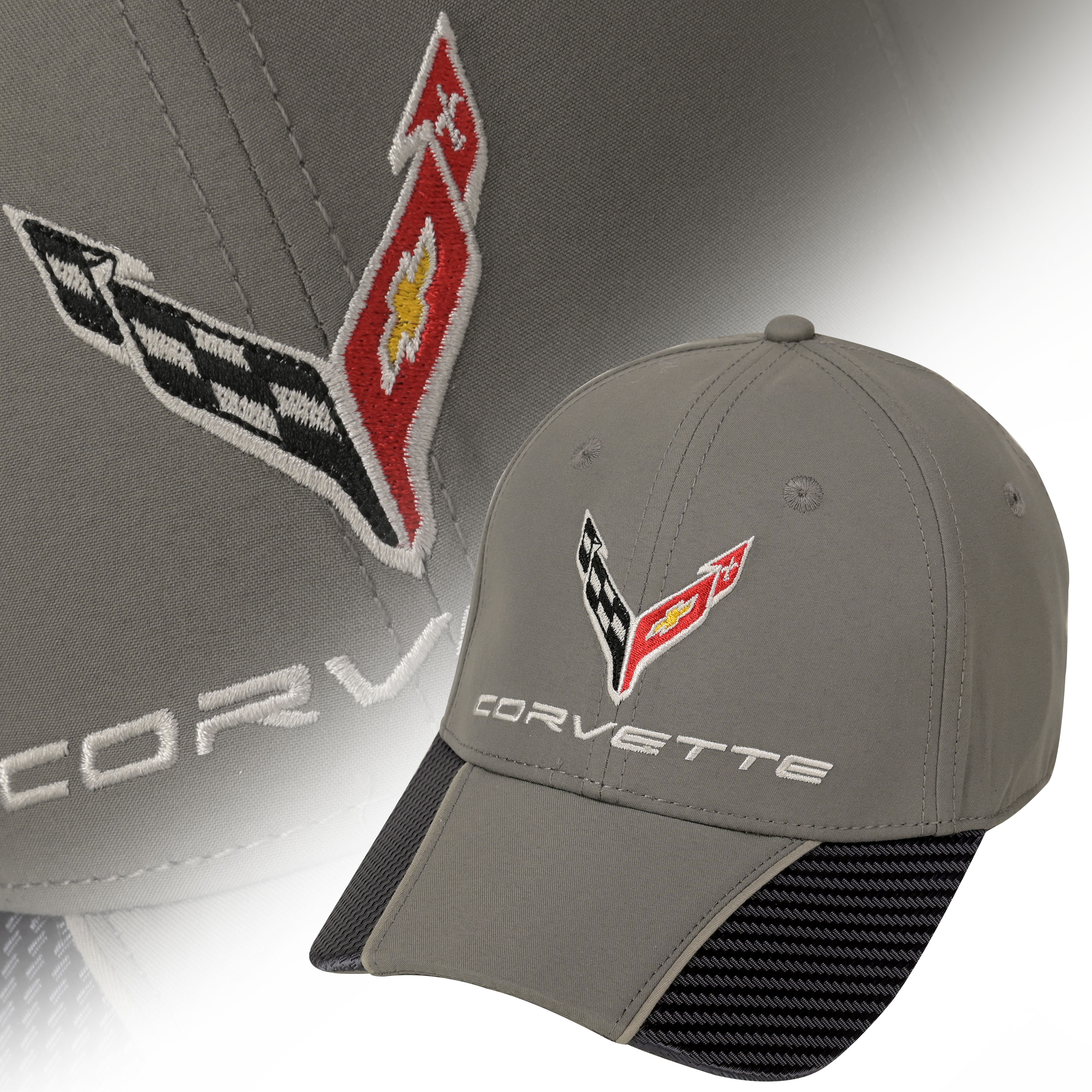 2020-2025 Corvette C8 Carbon Fiber Contrast Hat