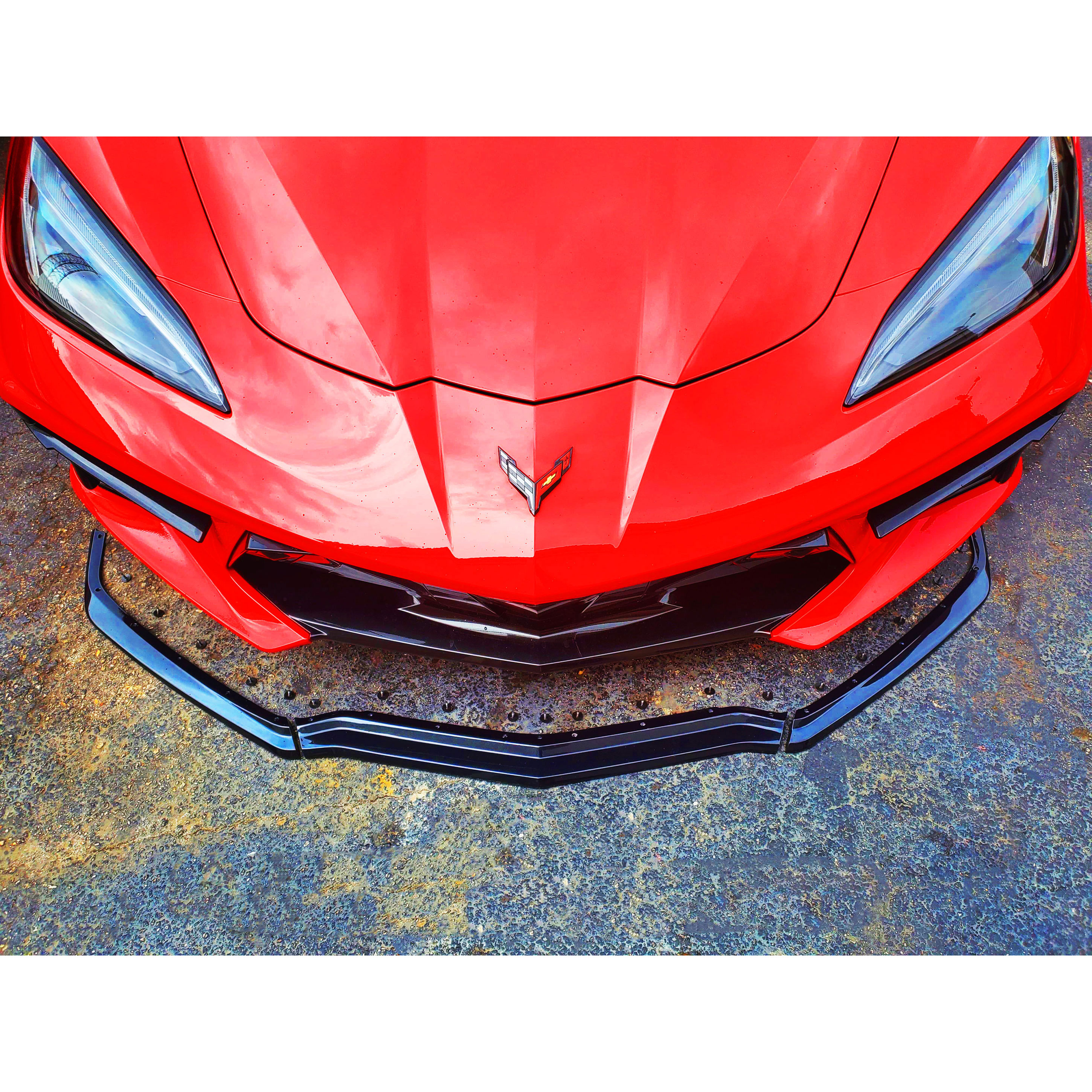 2020-2025 Corvette C8 Atomic 6 Carbon V3.51 Z51 Style Front Splitter