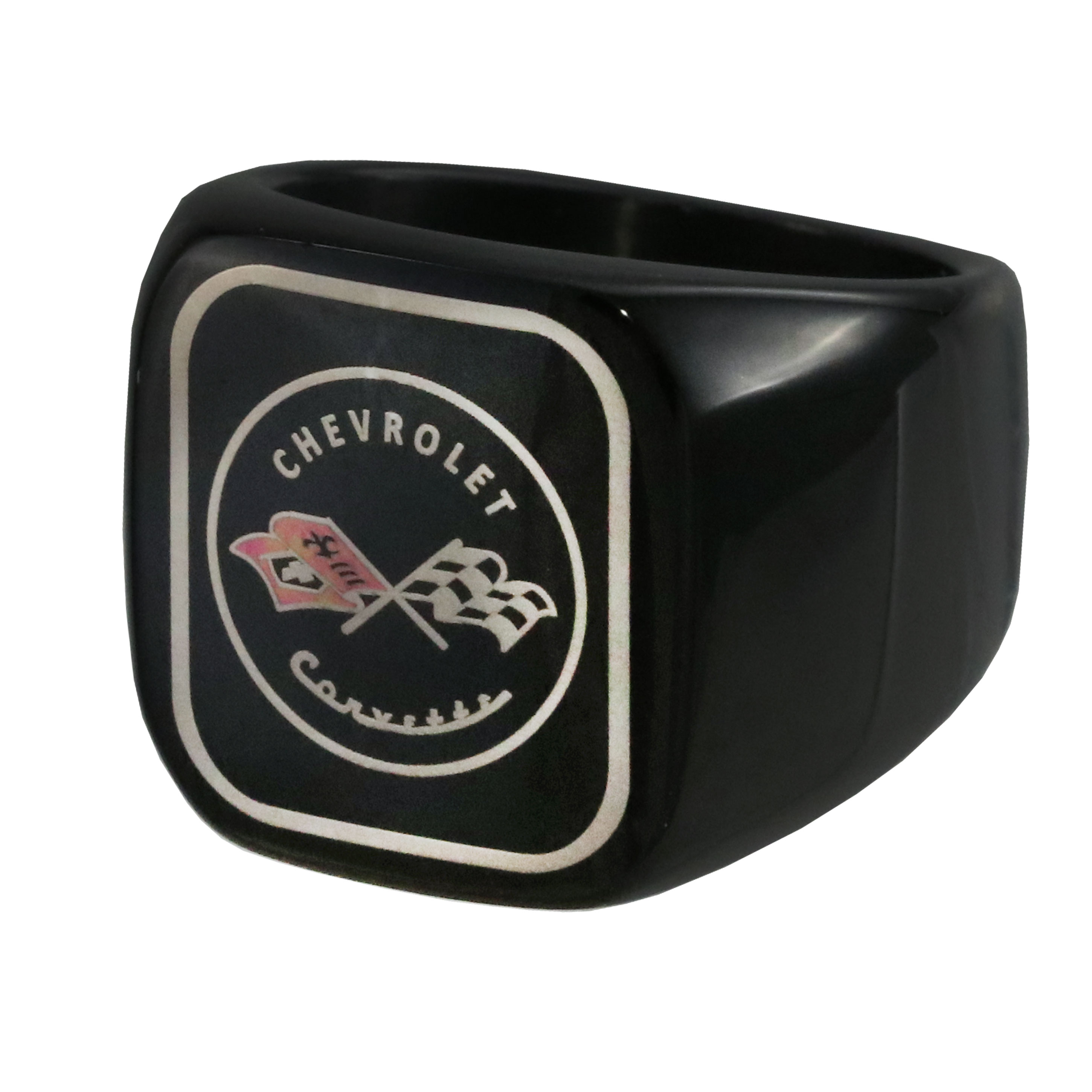 1953-1962 C1 Corvette Black Signet Ring