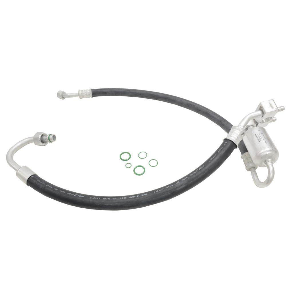 1969-1972 Corvette C3 A/C Compressor Hose Assembly with Muffler - Big ...